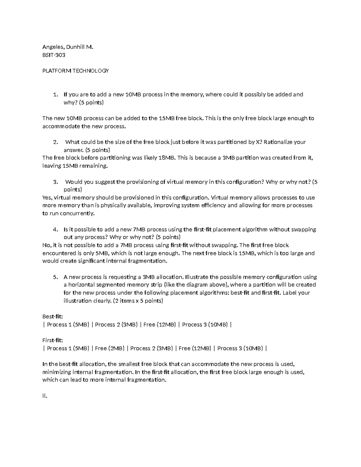 Document (16) - Essay - Angeles, Dunhill M. BSIT- PLATFORM TECHNOLOGY 1 ...