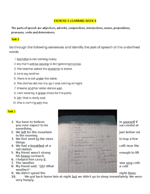 Homework - Week 4 Bui Long Vu 2172202010 223 - EXERCISES WEEK 4 - SYNTAX EXERCISE 1: The ...