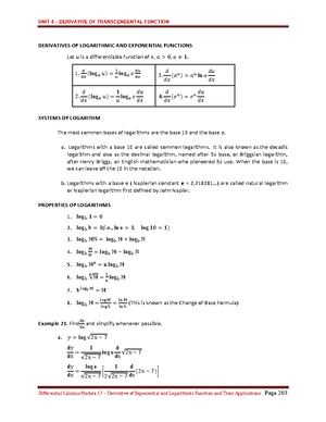 UNIT 3 Module 10 - Implicit Differentiation - ####### IMPLICIT DIFFERENTIATION We encounter some ...