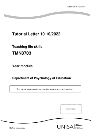 CAPS Life Skills English Gr R-3 FS - - Studocu