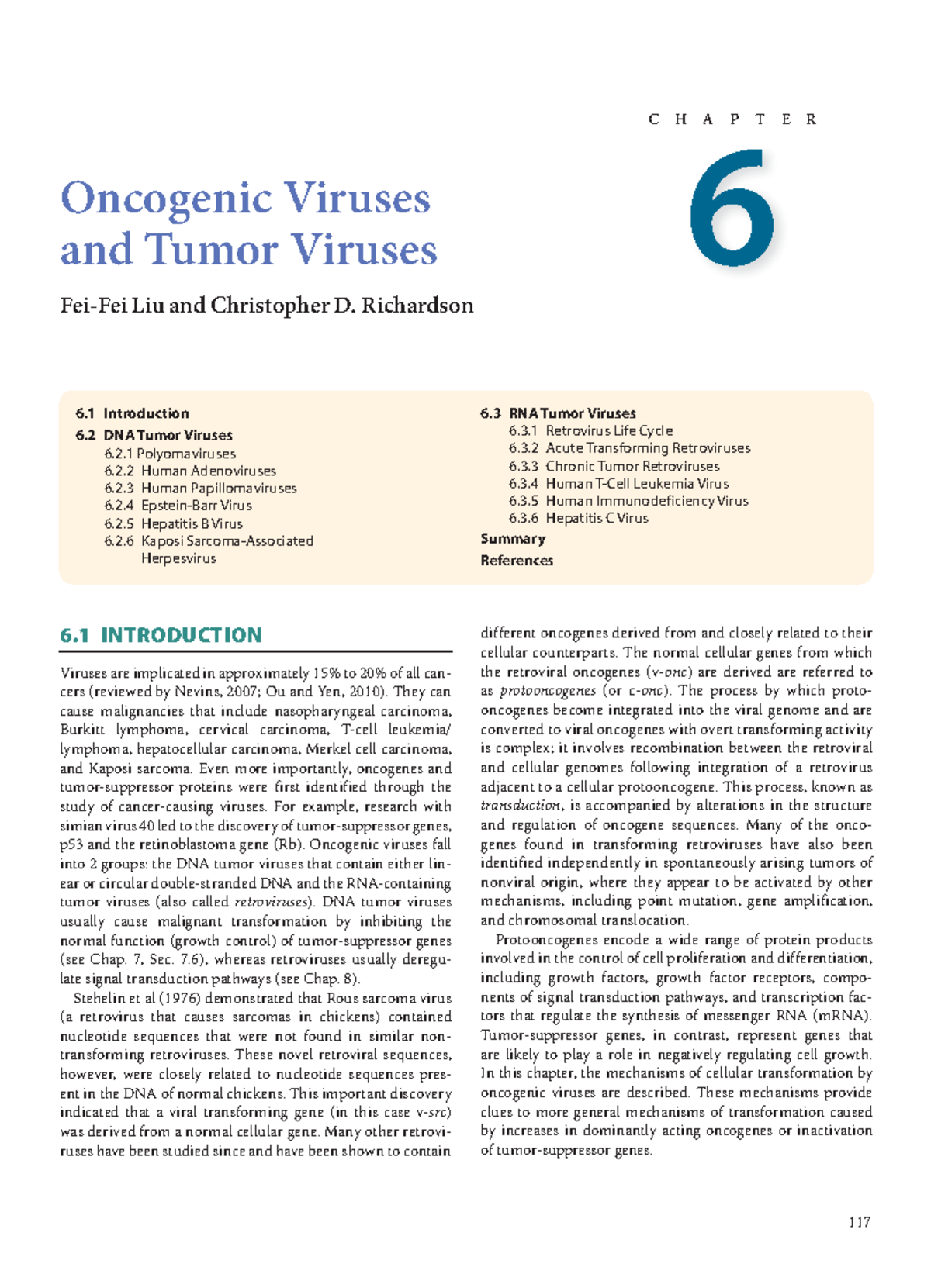 Basic Science Of Oncology 5th 44 C H A P T E R 117 6 Introduction 6