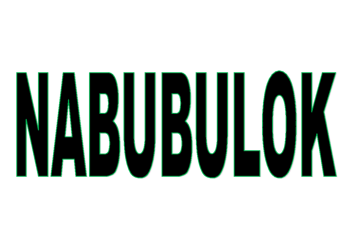 Nabubulok Hindi Nabubulok - Portfolio day ACR - NABUBULOK NABUBULOK ...