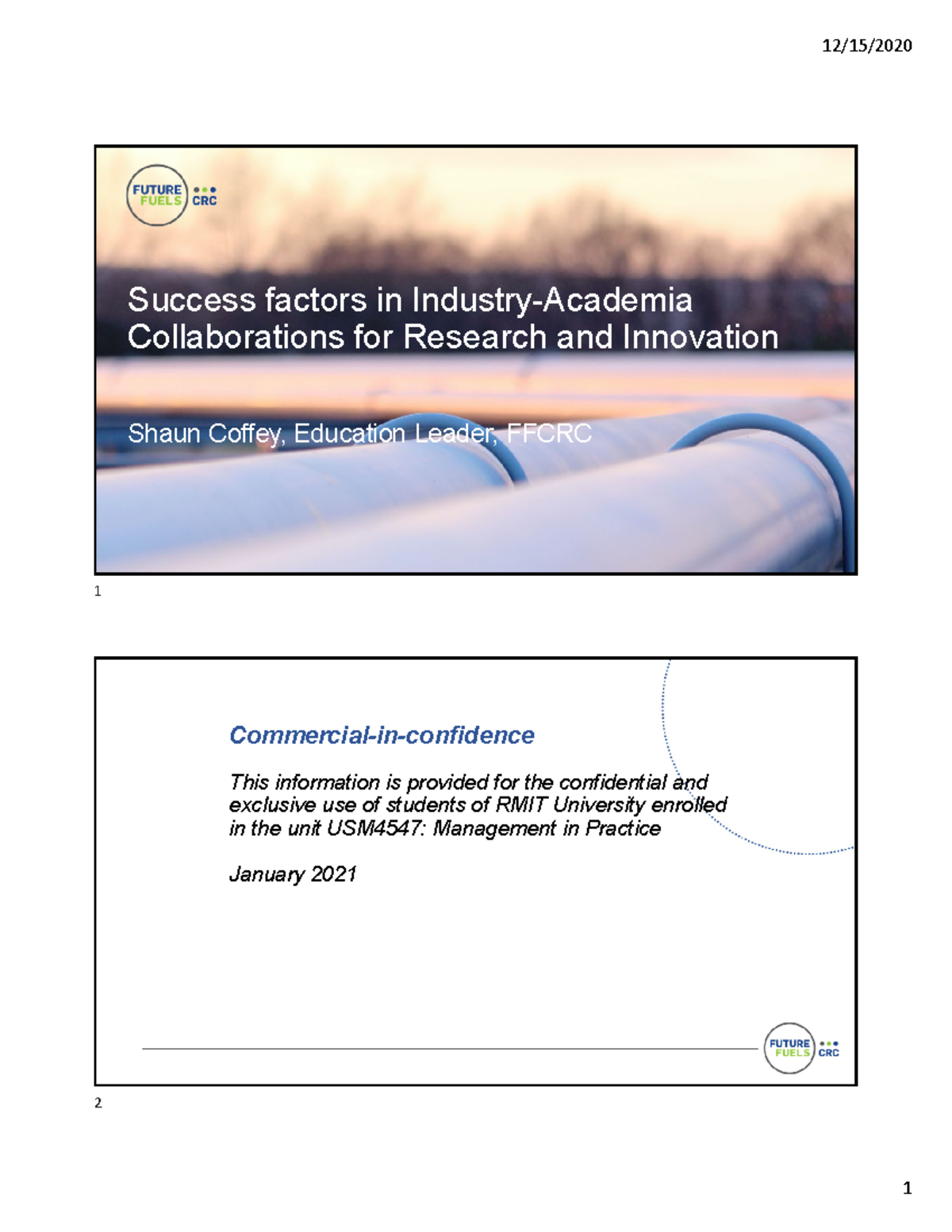 6. MIP 2021 industry Academia Collaboration Presentation - Success ...