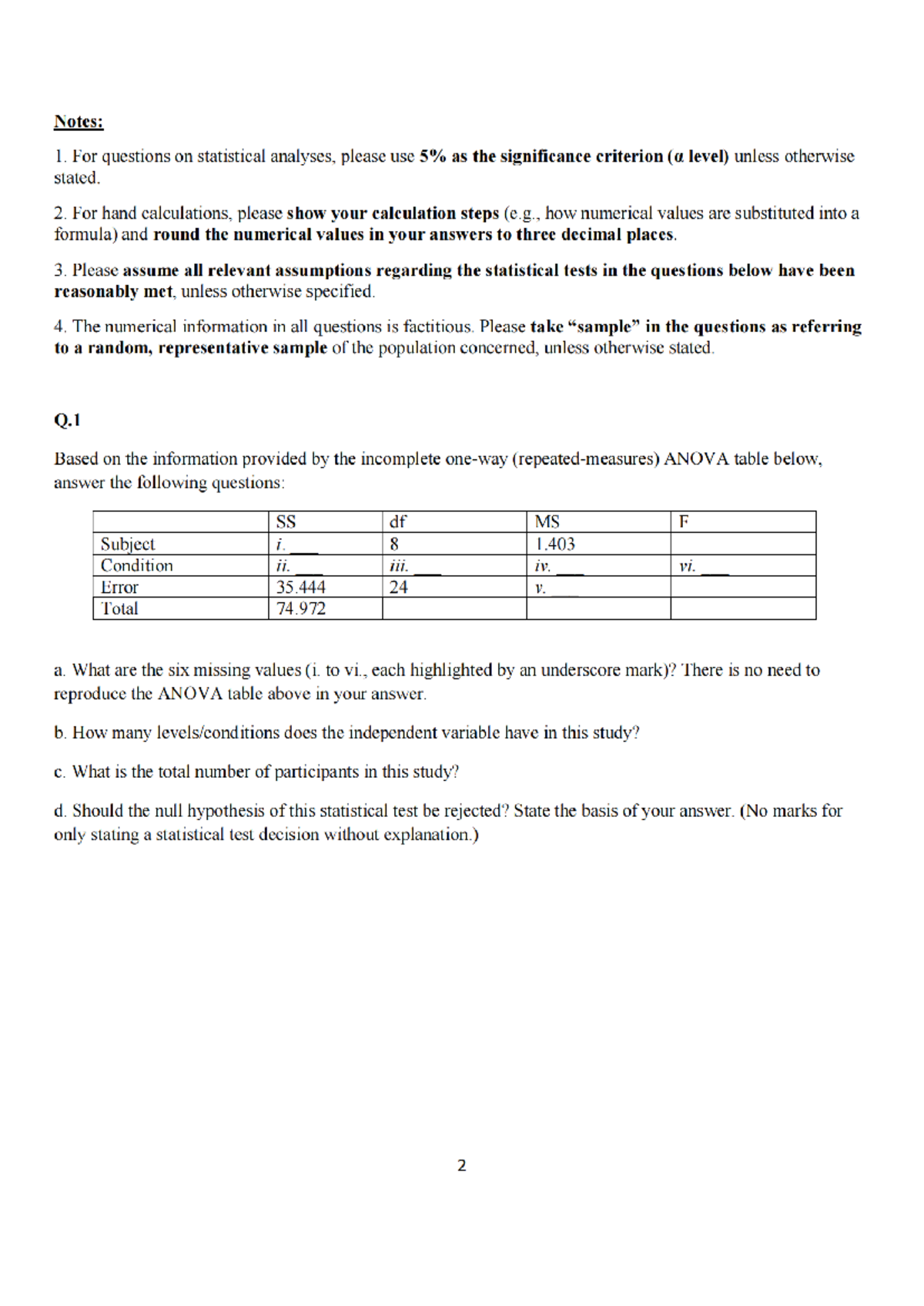 Psyc2060B mid term quiz paper - Advanced Structural Design - Studocu