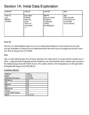Introduction to Data Analytics Assignment 3 - Warning: TT: undefined function: 32 Assignment 3 ...