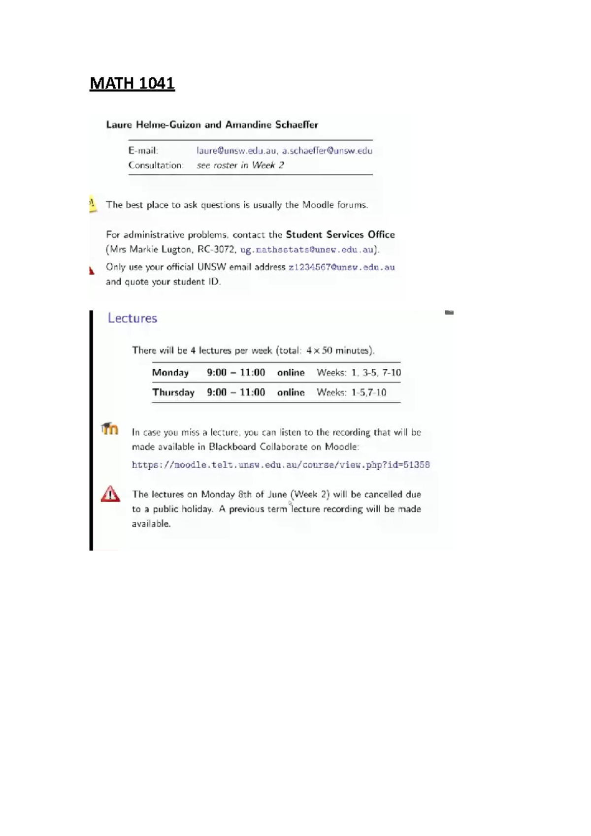 Lecture - Week 1 - MATH Lecture 1 - Study Design The purpose of study ...