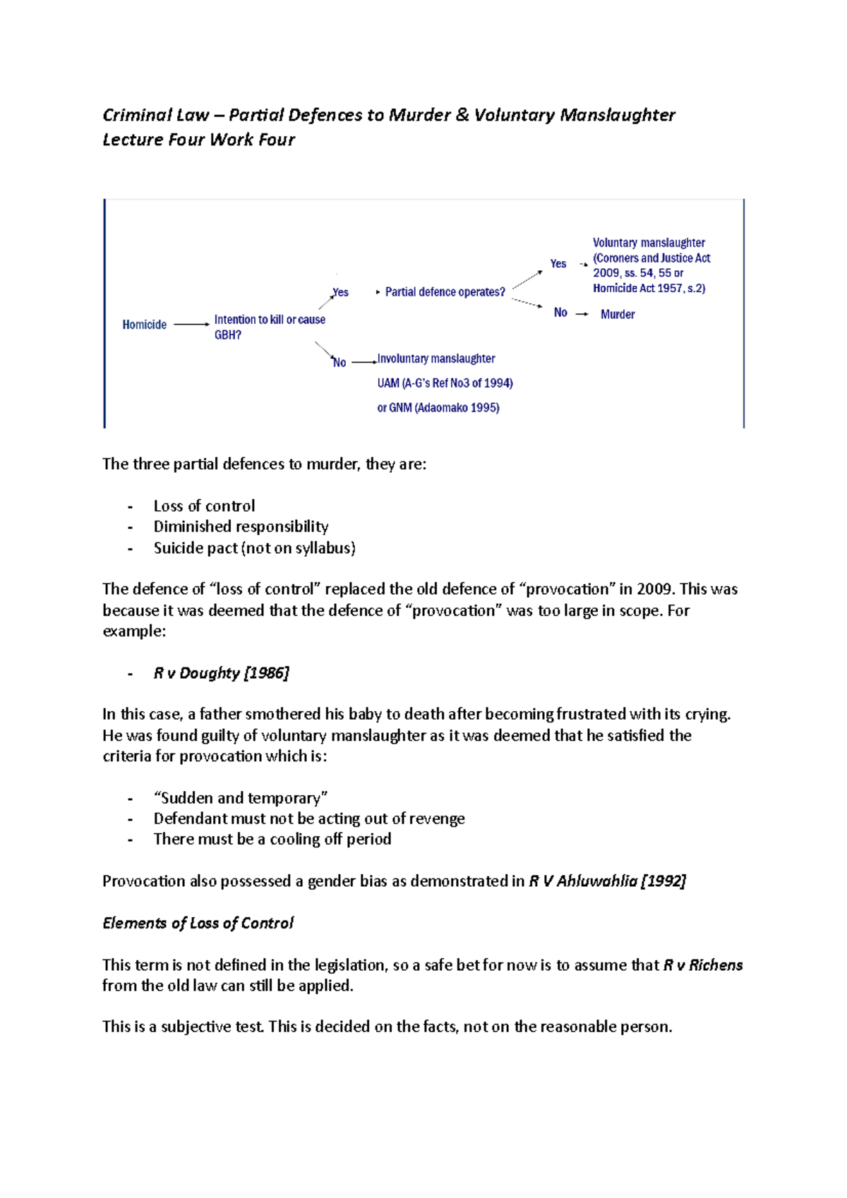 Criminal Law - Partial Defences Act - 21:10:22 - Criminal Law – Partial ...