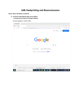 Lab08 Netw Packet Inspect - Lab 8 : Network Packet Inspection Setup your network using ...