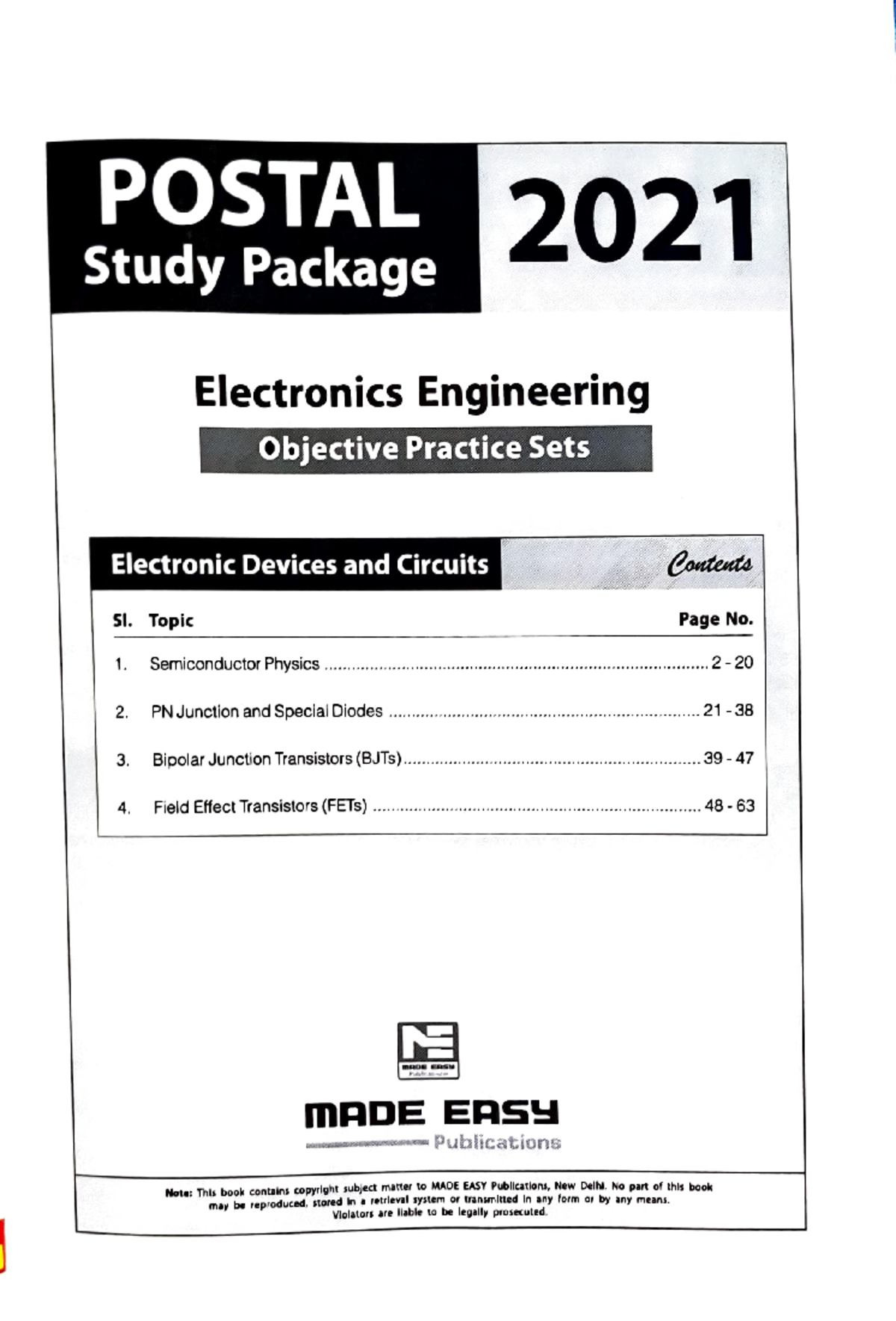 6.EDC WB - Electronics & Communication Engineering - Studocu