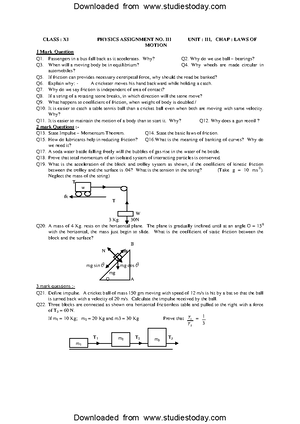 CBSE Class 11 Physics Mechanical Properties Of Fluids Worksheet Set C ...