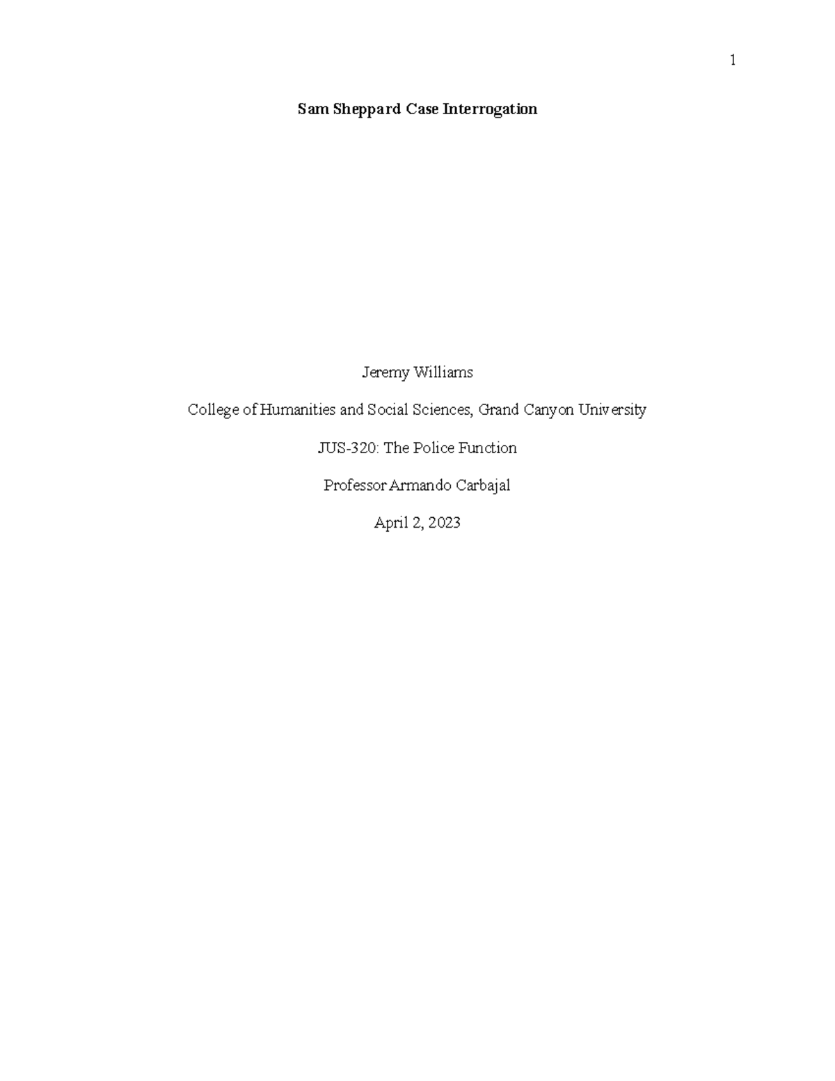 T5 Sam Sheppard Case Interrogation - Sam Sheppard Case Interrogation ...