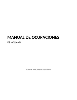Modelo de las necesidades psicológicas de Anne Roe - Roe desarrolló una ...