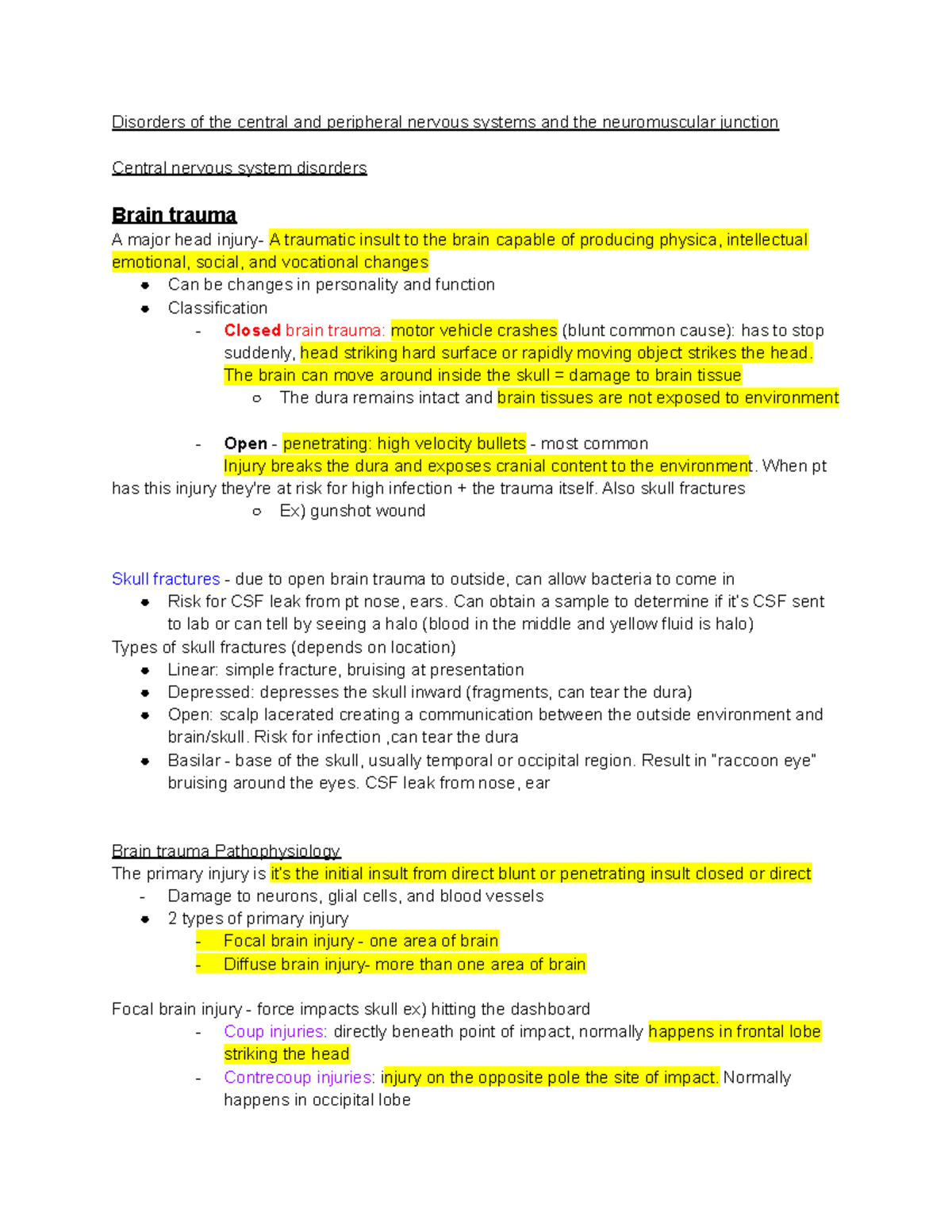 Neurology Part 3 - Disorders of the central and peripheral nervous ...