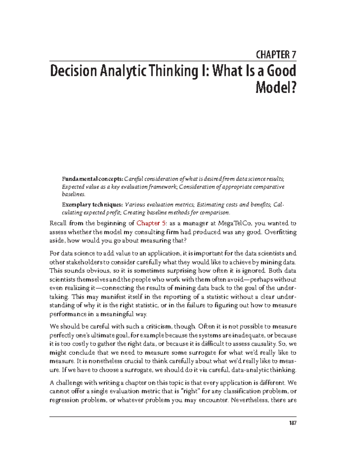 Data Science For Business What You Need To Know About Data Mining And Data Analytic Thinking