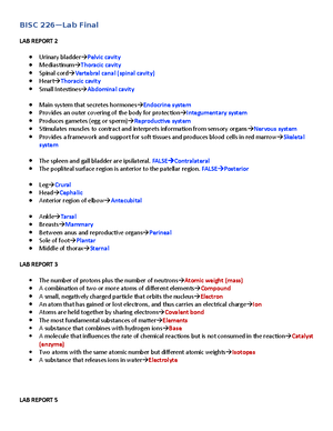 Anatomy lab practicum study guide - ####### tissues simplesquamousepithelium goblet cell simple ...