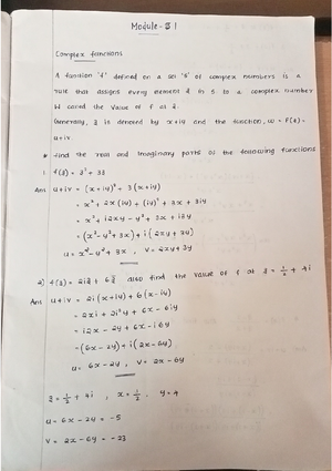 Maths module 2 - Study notes 2019 scheme - Partial Differential ...