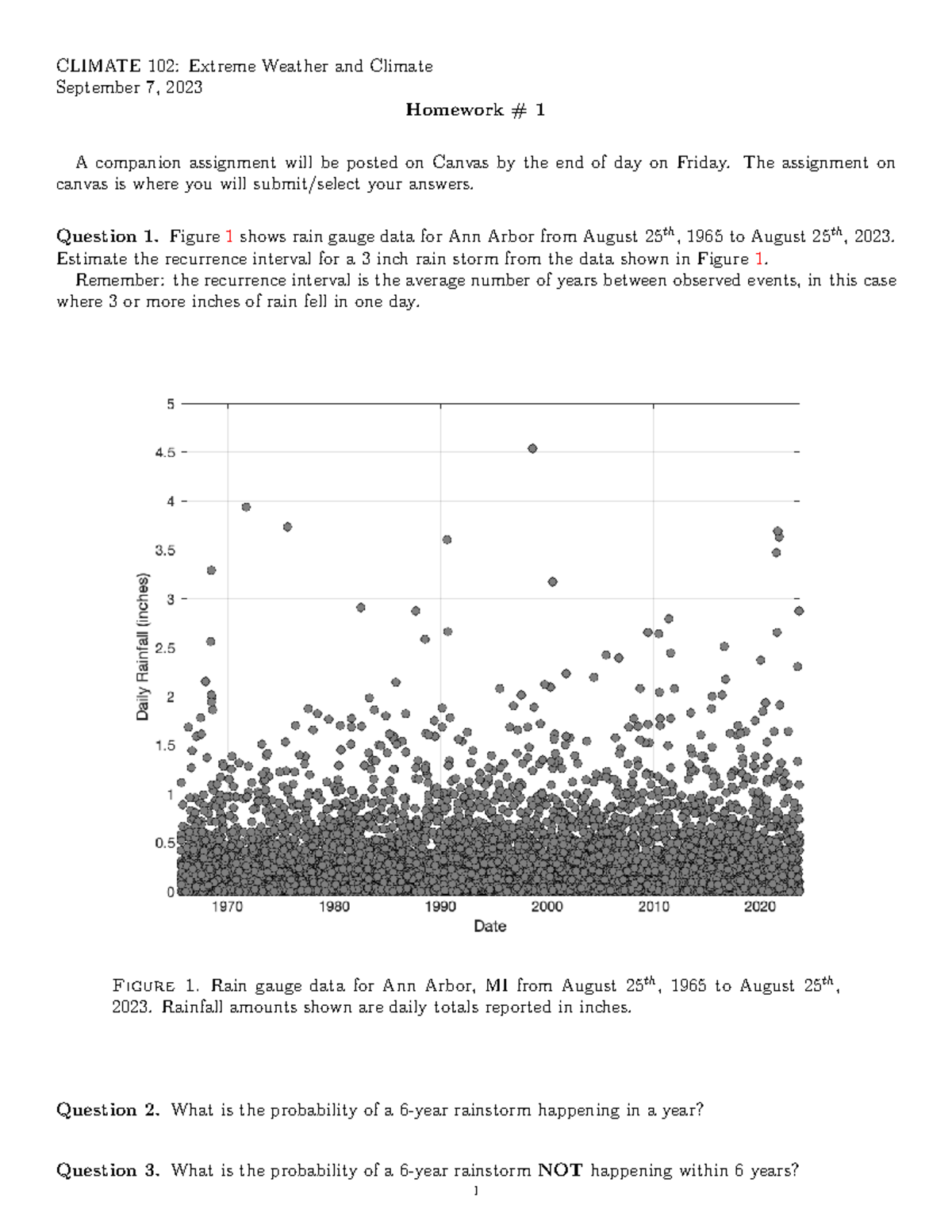 Homework 1 - hw1 - CLIMATE 102: Extreme Weather and Climate September 7 ...
