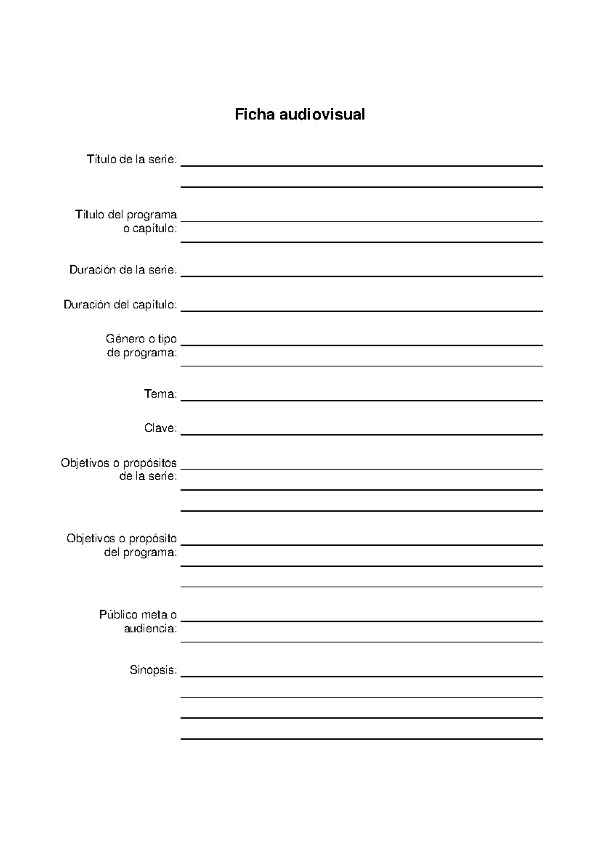 Formatoscarpetadeproduccion - Ficha audiovisual Título de la serie ...