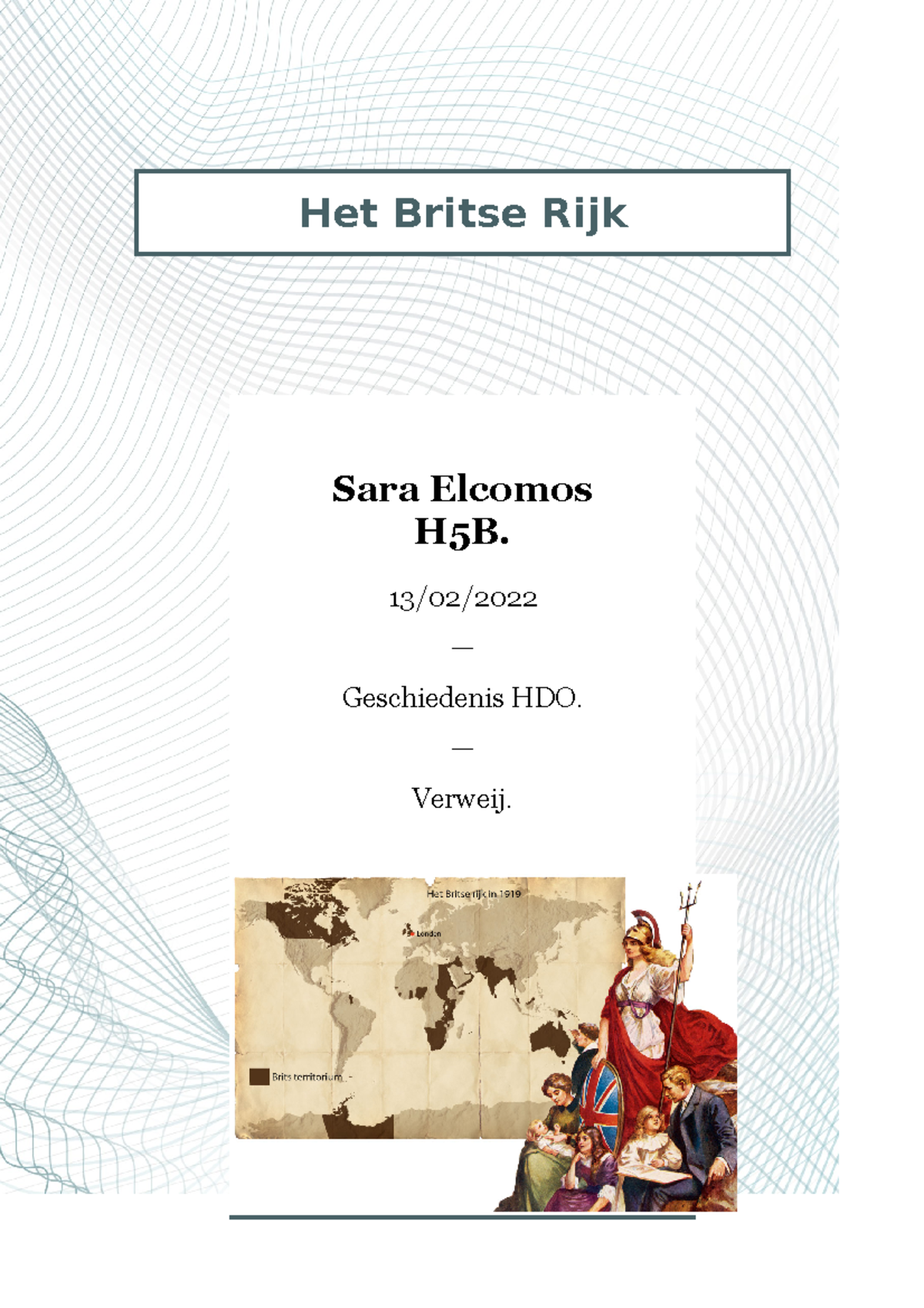 Het%20Britse%20Rijk - Historisch dossier - Het Britse Rijk Sara Elcomos ...