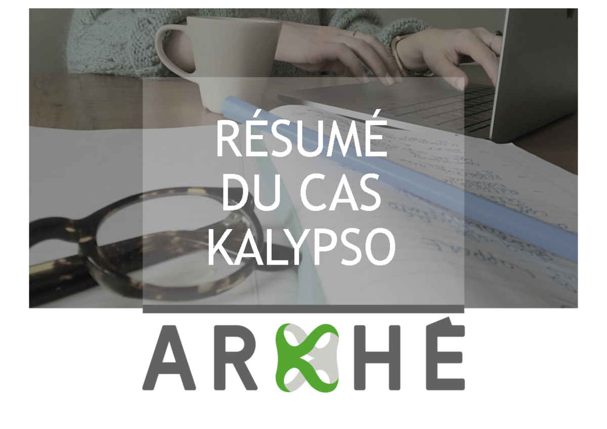 494647170 Presentation Resume Du Cas kalypso - RÉSUMÉ DU CAS KALYPSO KALYPSO EST UN BUSINESS ...