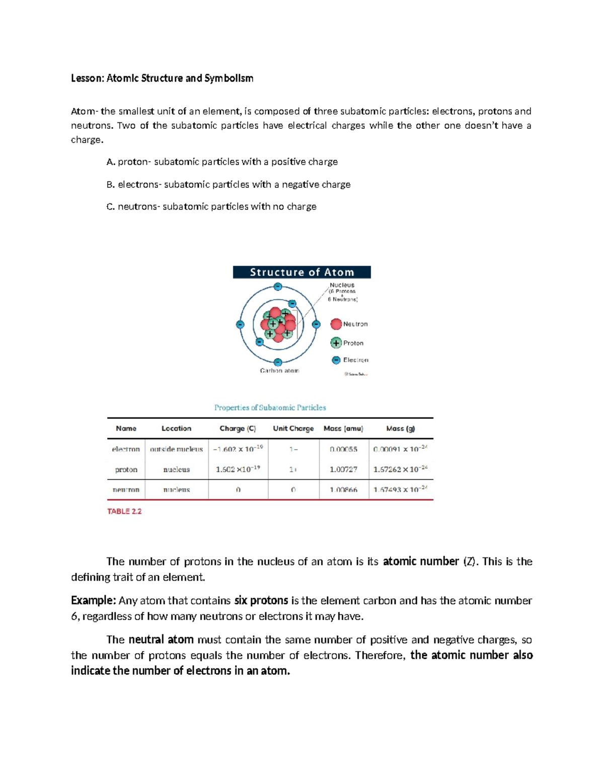 Inbound 5475746138873132921 - Lesson: Atomic Structure and Symbolism ...