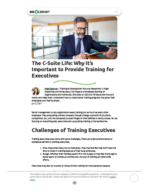 Developing Your C-Suite - Developing your C-Suite by Nancy Atwood, PhD ...