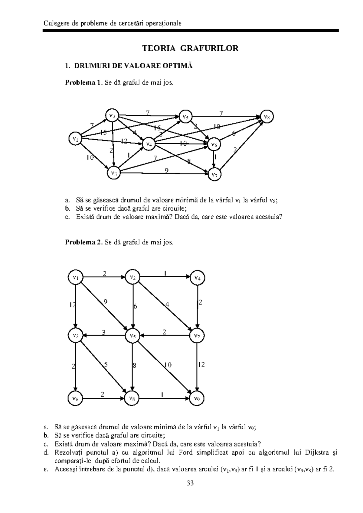 Grafuri+Stocuri - BCO - 8 yrtr r qr iyr r qr pr pr v r h v hyr "" - Studocu