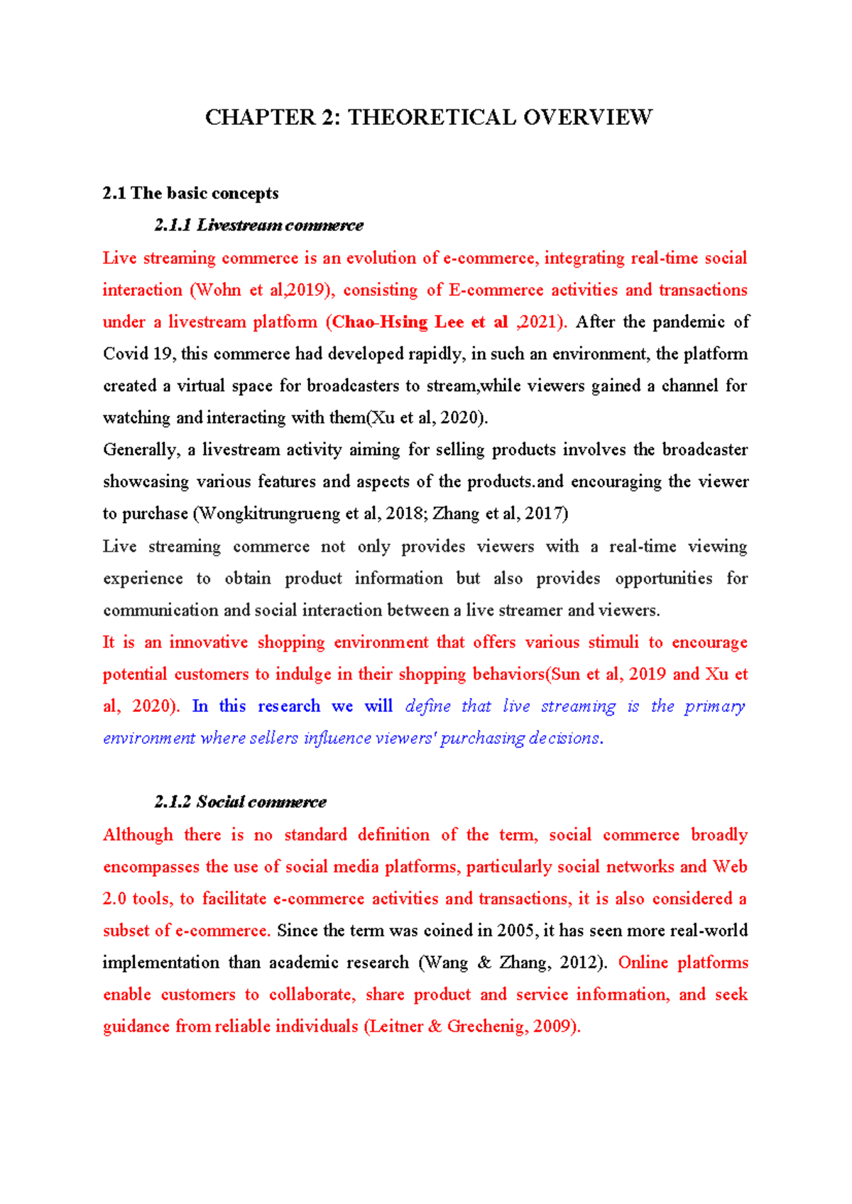 CHƯƠNG 2 - Summary kinh tế vi mô - CHAPTER 2: THEORETICAL OVERVIEW 2 The basic concepts 2.1 ...