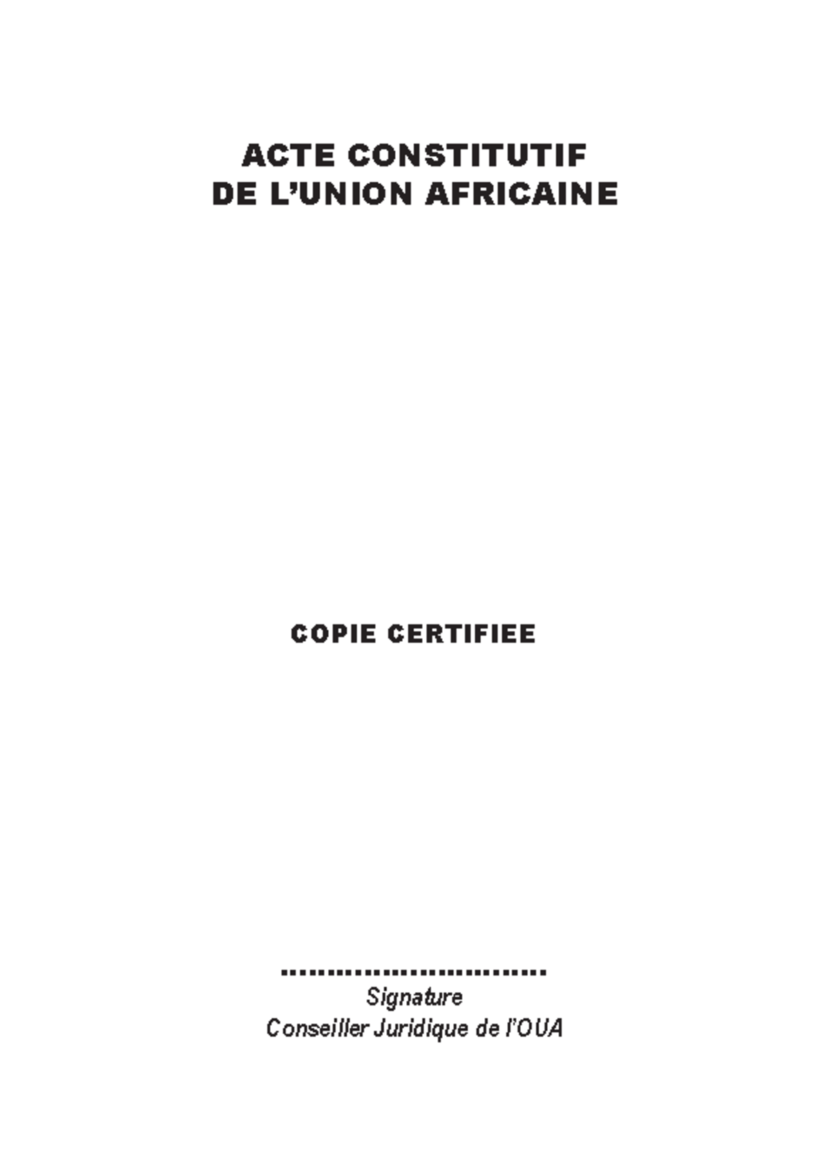 34873-file-constitutive act french-1 - ACTE CONSTITUTIF DE L’UNION ...