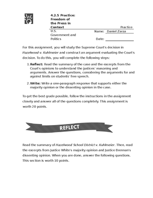 3.1.6 Practice - 3.1 Practice: Comparing Executive Organizations ...