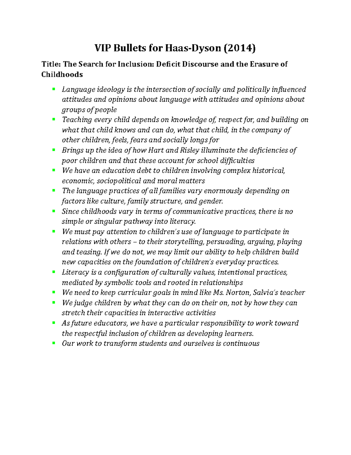 Haas-Dyson 2-28 - Professor Susan Ringler Pet - VIP Bullets for Haas ...