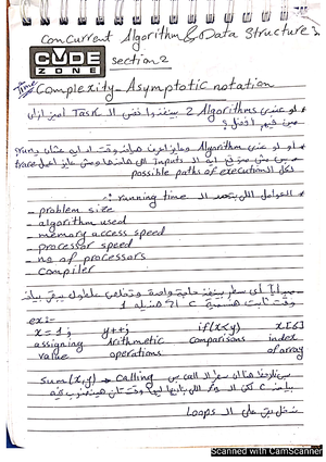 2 Section 2 - Recursion and divide and conquer - Concurrent Algorithms and Data Structures - Studocu
