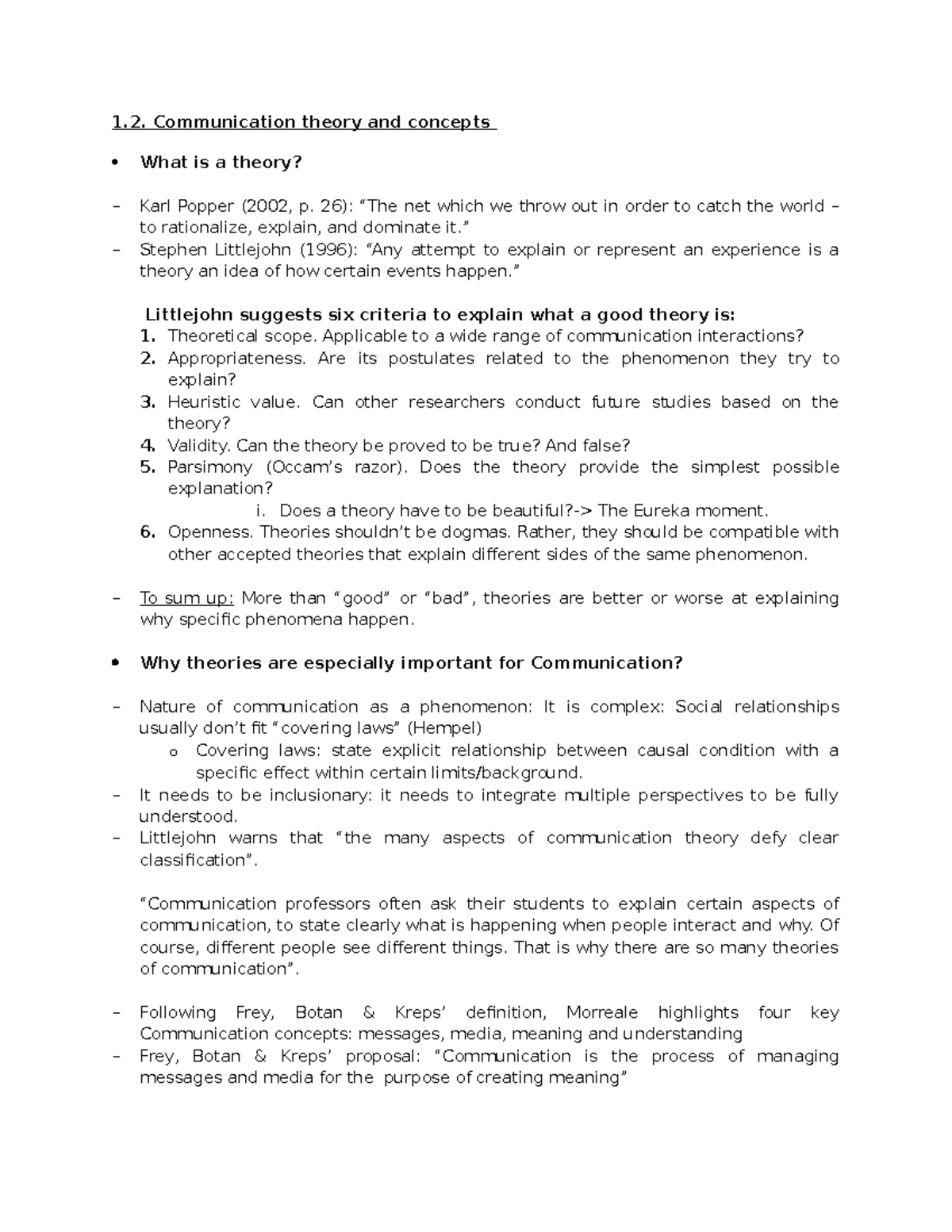 Communication Theory AND Concepts - Communication theory and concepts ...