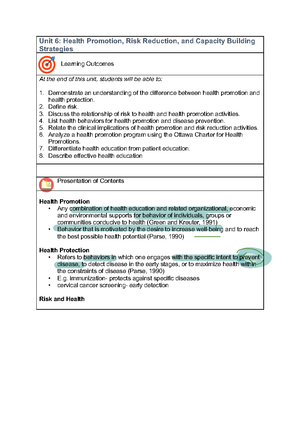 CESC Module 5a - i COMMUNITY ENGAGEMENT, SOLIDARITY AND CITIZENSHIP ...