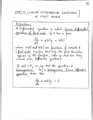 Lecture 4 , Math 2700 - MATH 2700 - Studocu