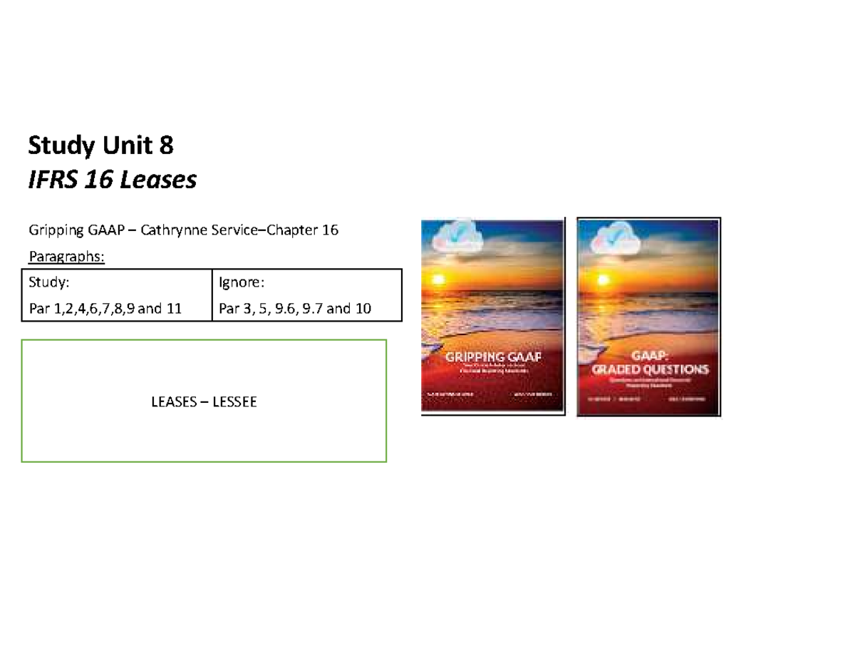 Lessee+slide+4+Eng - 2023 - Study Unit 8 IFRS 16 Leases Gripping GAAP – Cathrynne Service ...