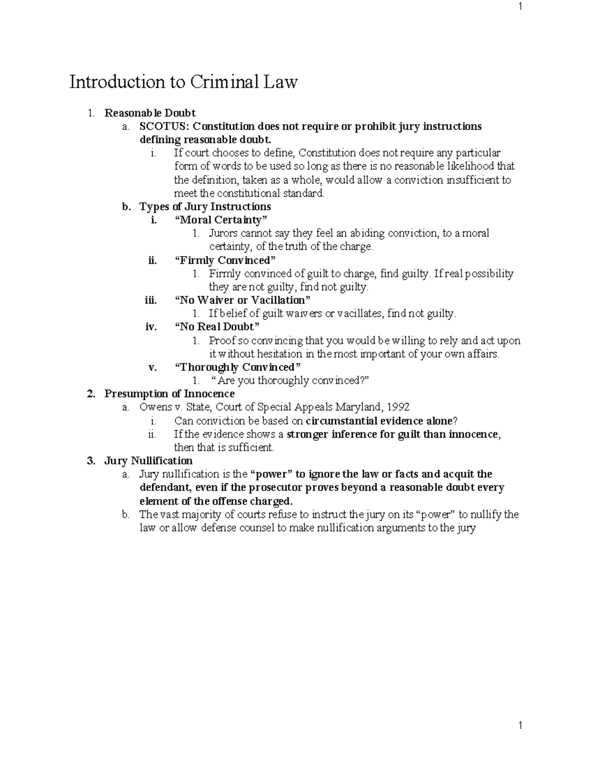 Criminal-law - Summary Crime & the Criminal Process - Introduction to ...