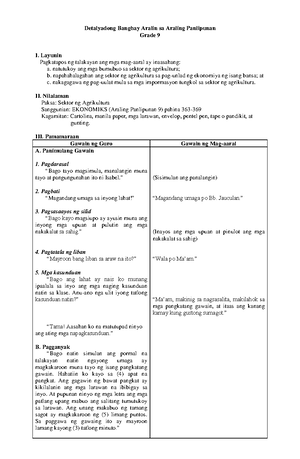 Dane Multi Grade Lesson PLAN 1 - MULTI-GRADE LESSON PLAN MATHEMATICS GRADE I and II I II I ...