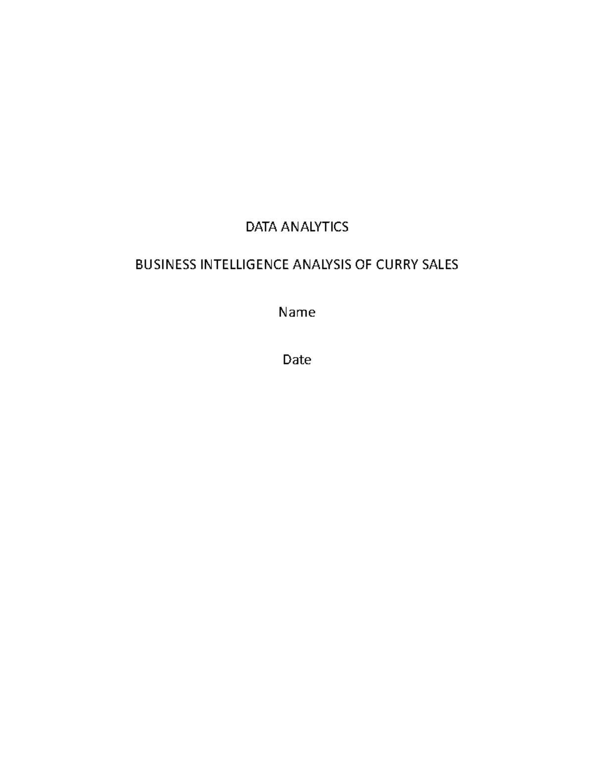 Uk136822116 Bmg880 Data Analytics1 1 Data Analytics Business Intelligence Analysis Of 