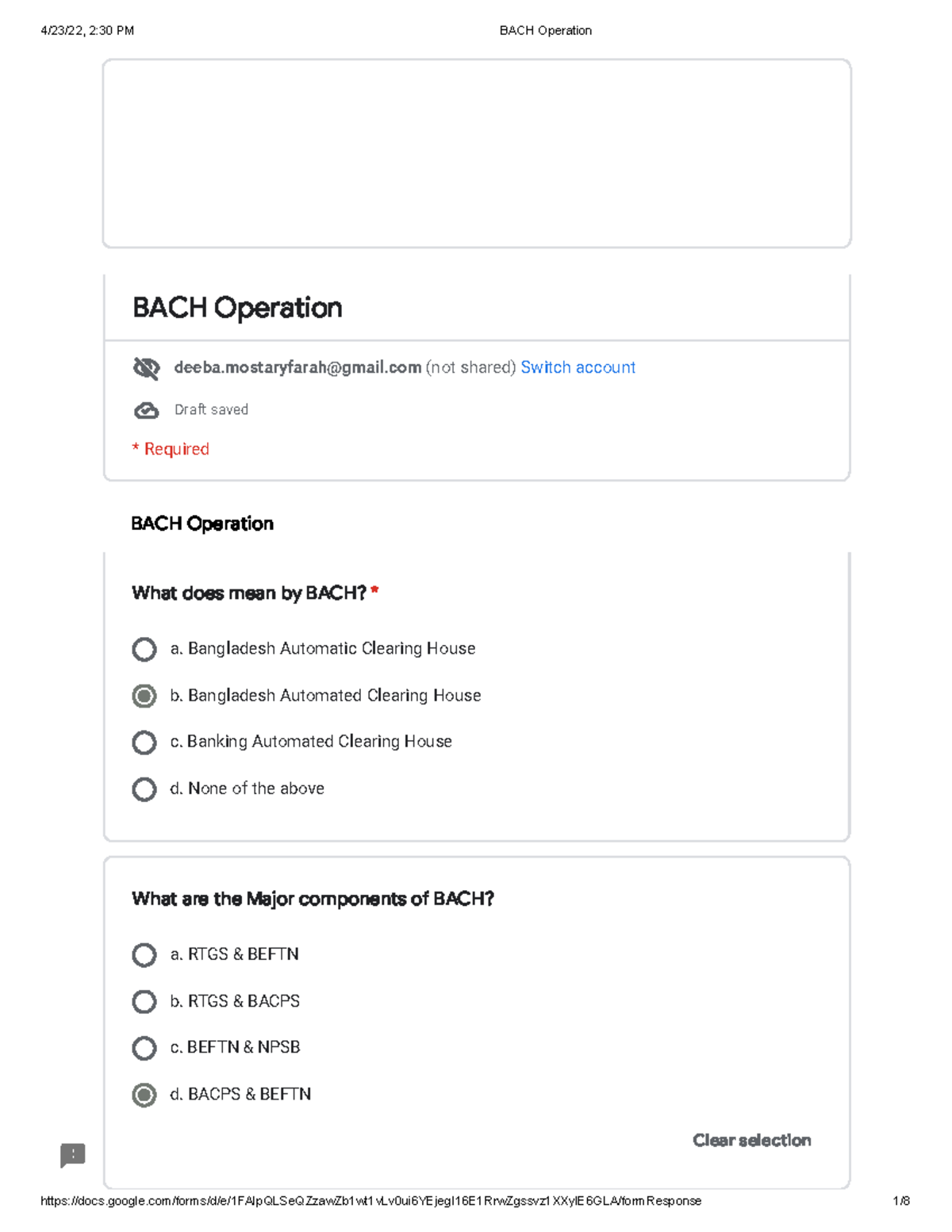 BACH Operation - nclnclk - BACH Operation a. Bangladesh Automatic ...