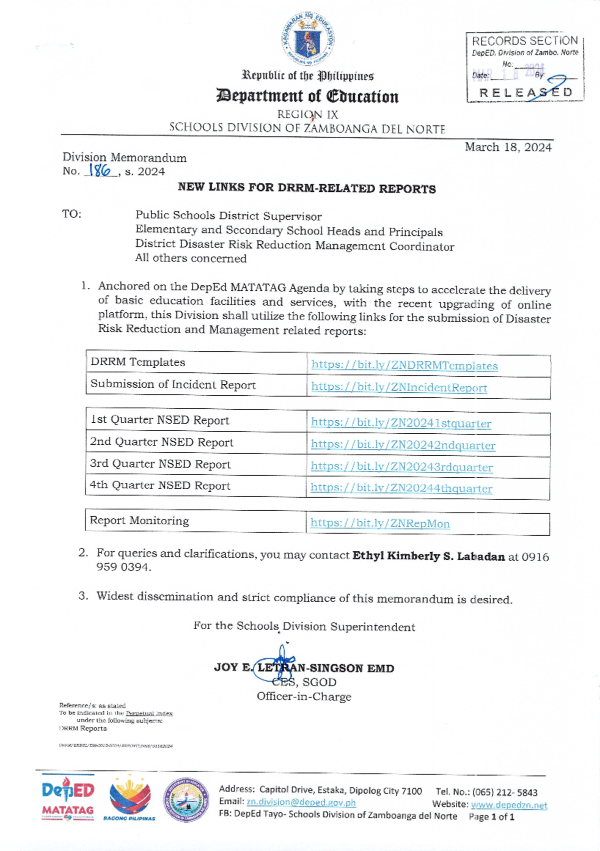 Inbound 1627353857954764437 - DRRM Accomplishment Report - Studocu