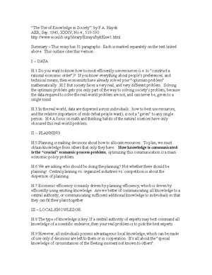 Week 4 and 5 econ - Prof. Rustici - Week 4 pay 1 Menger chapter 4 i The ...