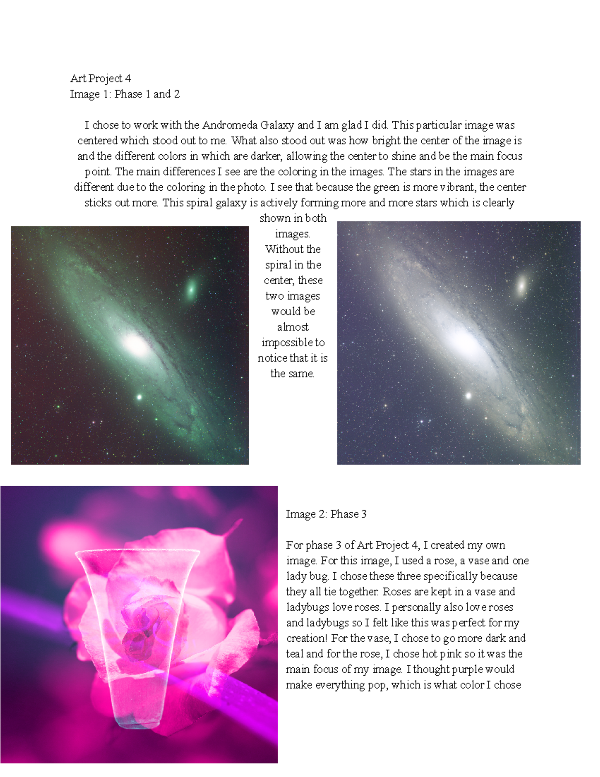 Astro 7n Art Project 4 Art Project 4 Image 1 Phase 1 And 2 I Chose