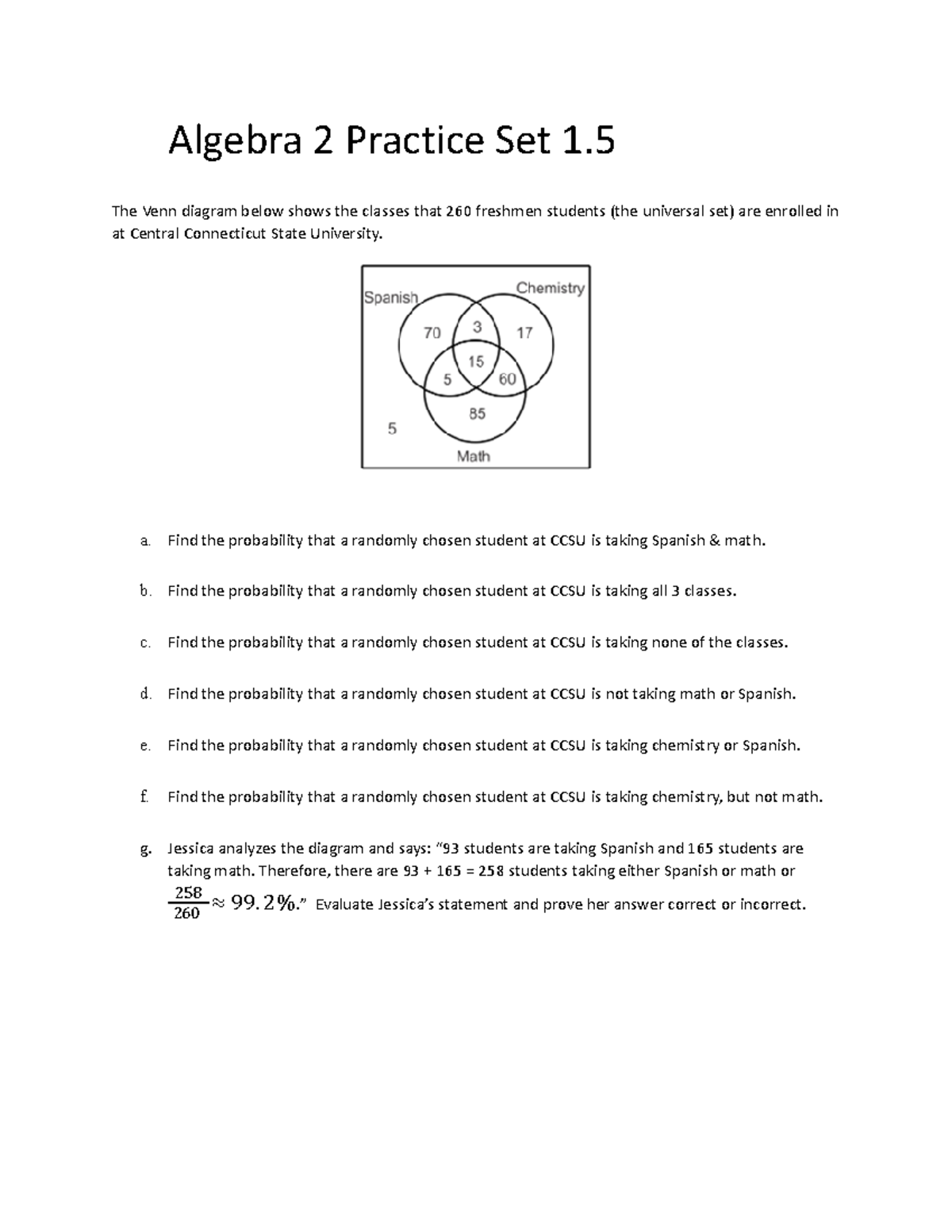 1 - Algebra 2 is the third math course in high school and will guide ...