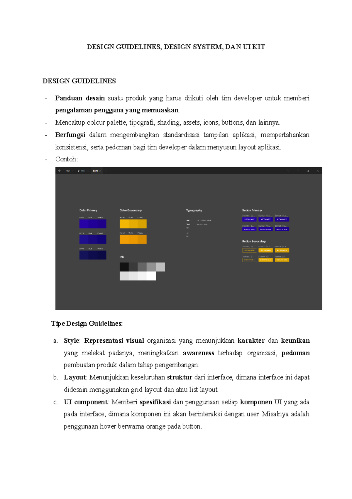 Desain Interface Pengguna - Design Guidelines, Design System, dan UI ...