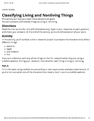 The Parts of a Cell Tutorial - Lesson Activity Modeling Cell Function ...