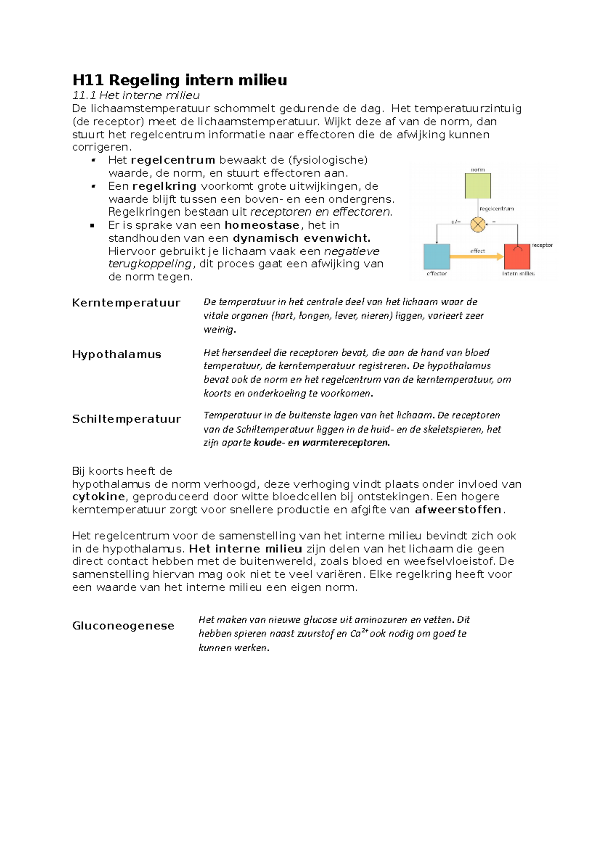 SE1 - H11, regeling intern - H11 Regeling intern milieu 11 Het interne ...
