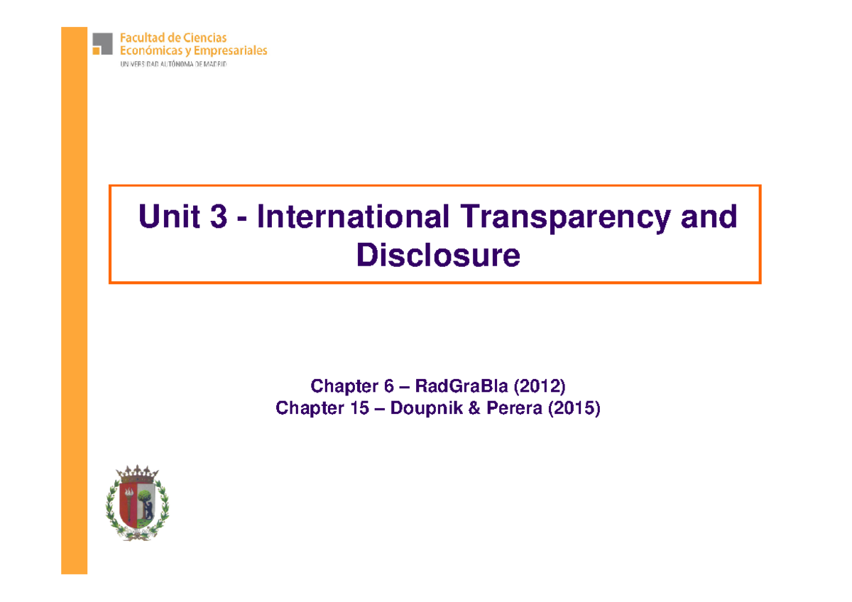 3 Corporate Transparency and disclosure final [Modo de compatibilidad ...