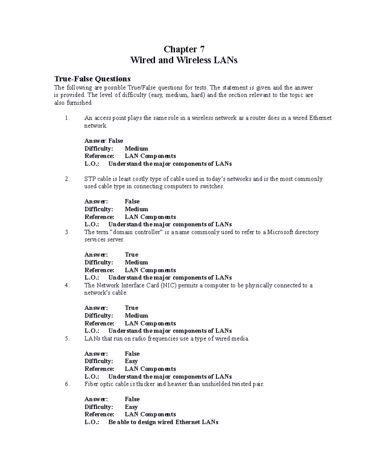 Ch07 - course info - ITEC 3010 - Yorku - Studocu