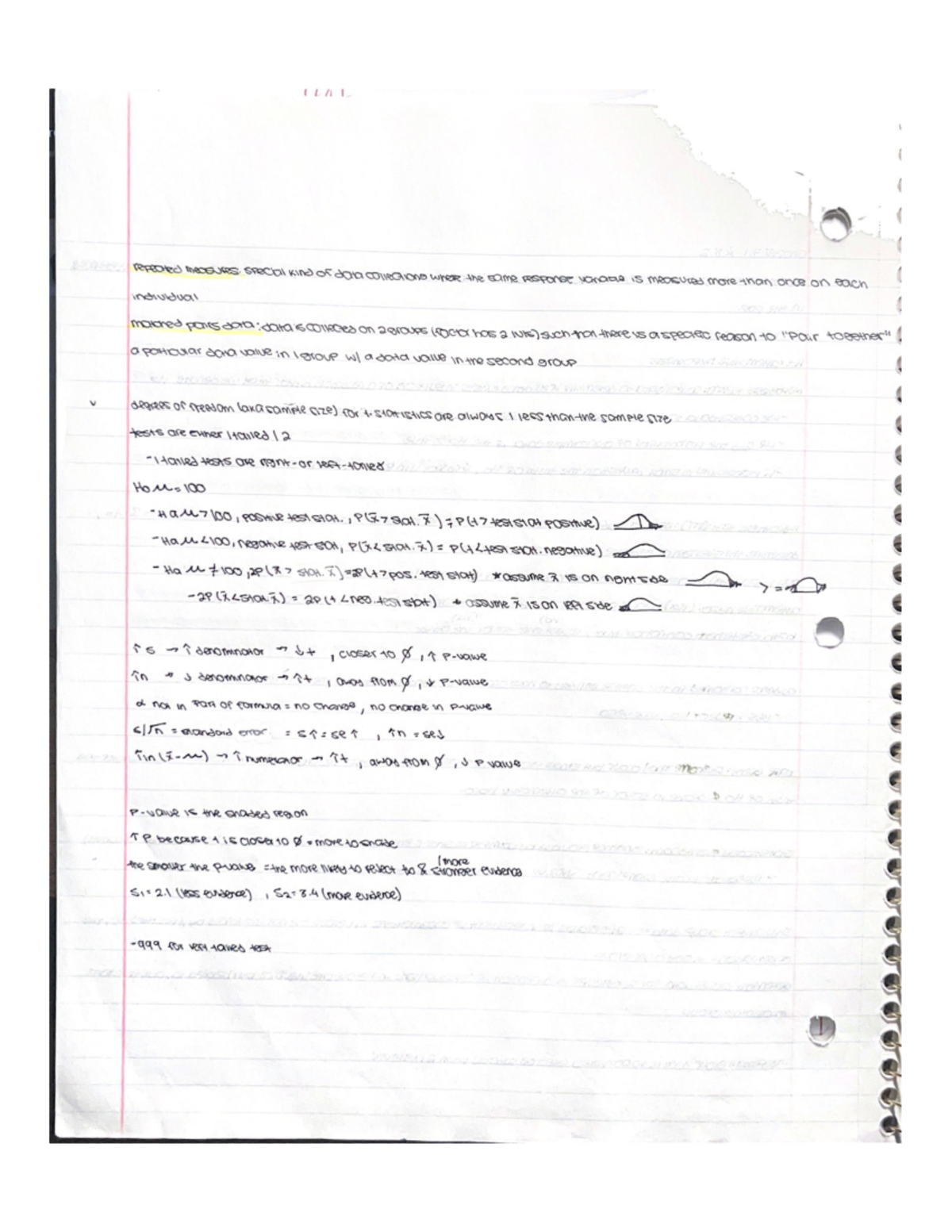 STA 215 Introductory Applied Statistics Chapter 7.1 and 8.2 Notes Part ... STA 215 Introductory Applied Statistics Chapter 7.1 and 8.2 Notes Part ...